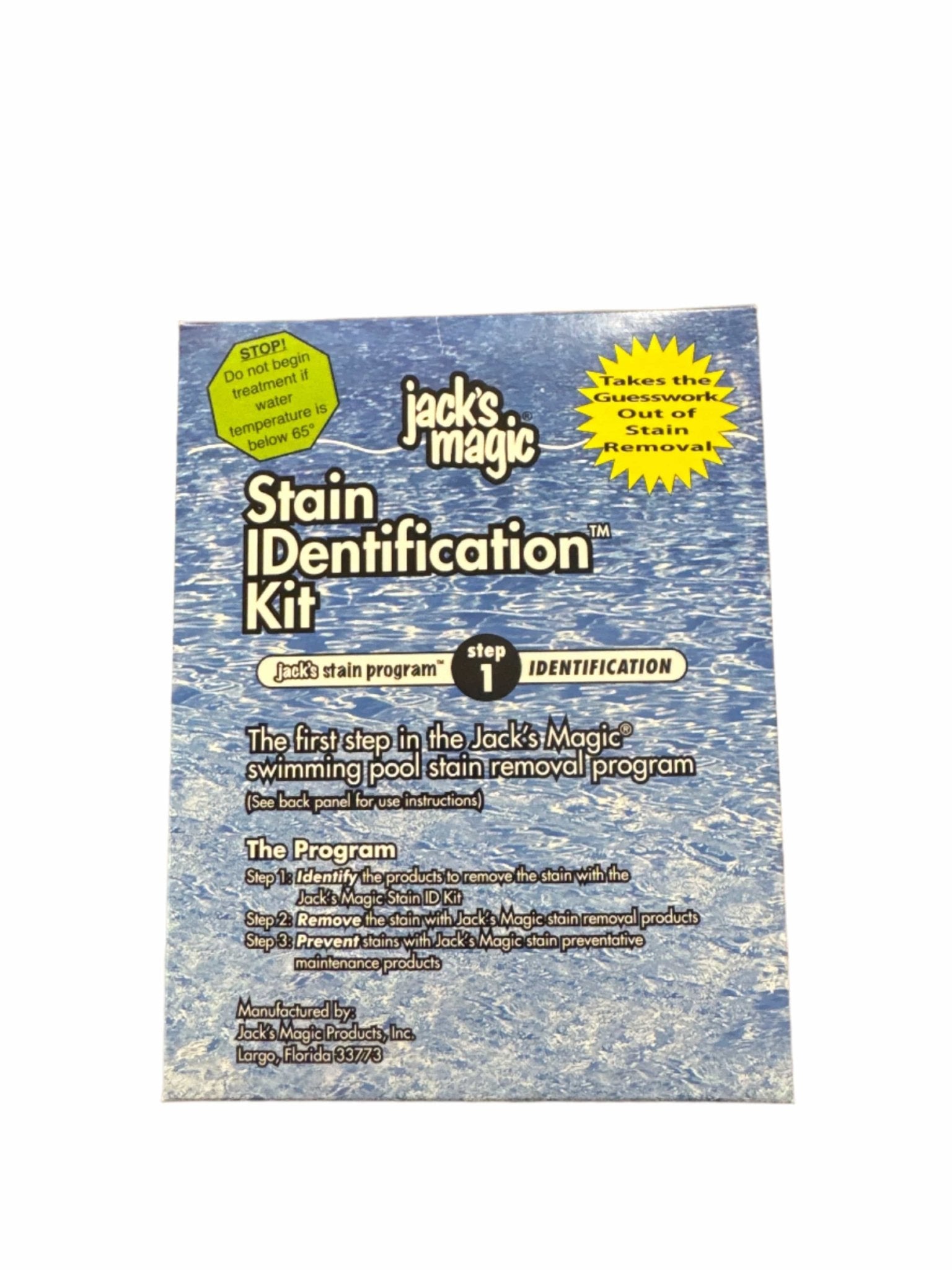 Jacks Magic Stain ID Kit